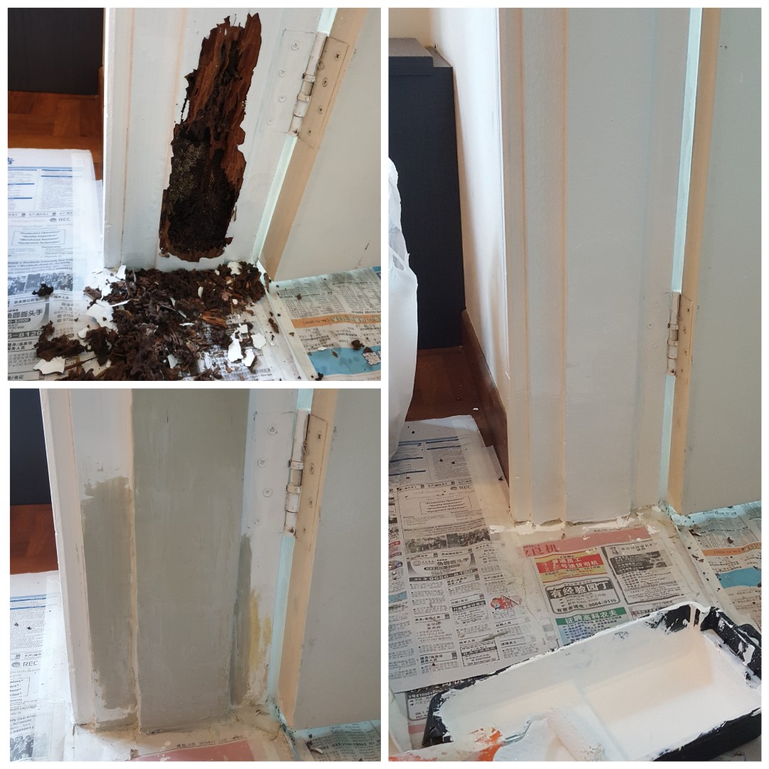 Door frame repair services, Home Services, Renovations on Carousell