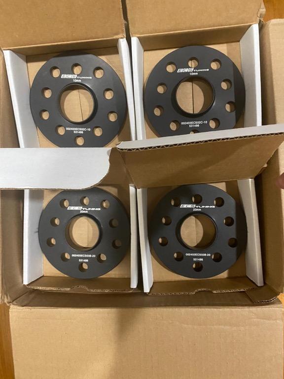 ECS Tuning Wheel Spacer with Bolts for VW Golf Mk7 (10mm & 20mm), Car ...