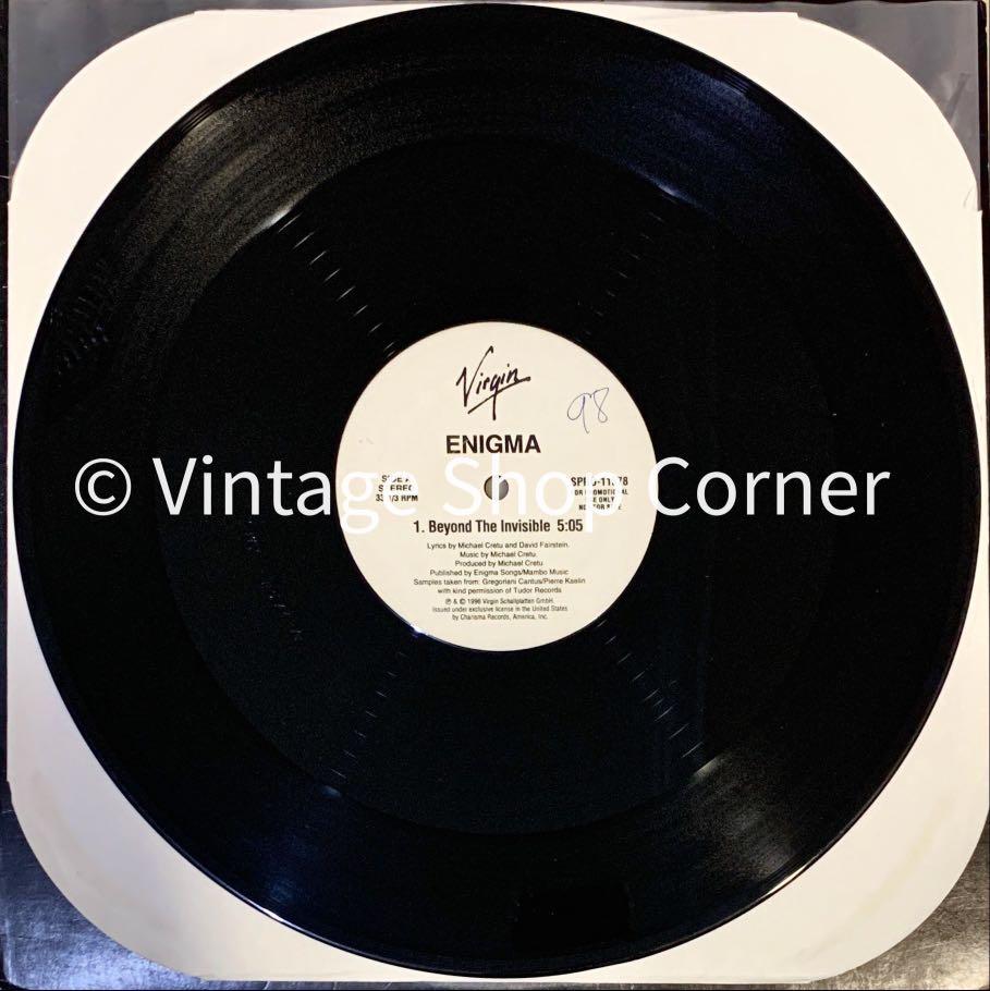 (Promo Vinyl) Enigma Beyond The Invisible / Light Of Your Smile DJ ...