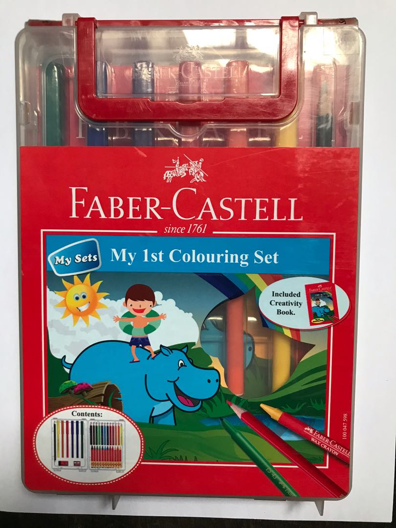 Faber Castell First Colouring Set, Hobbies & Toys, Stationary & Craft ...