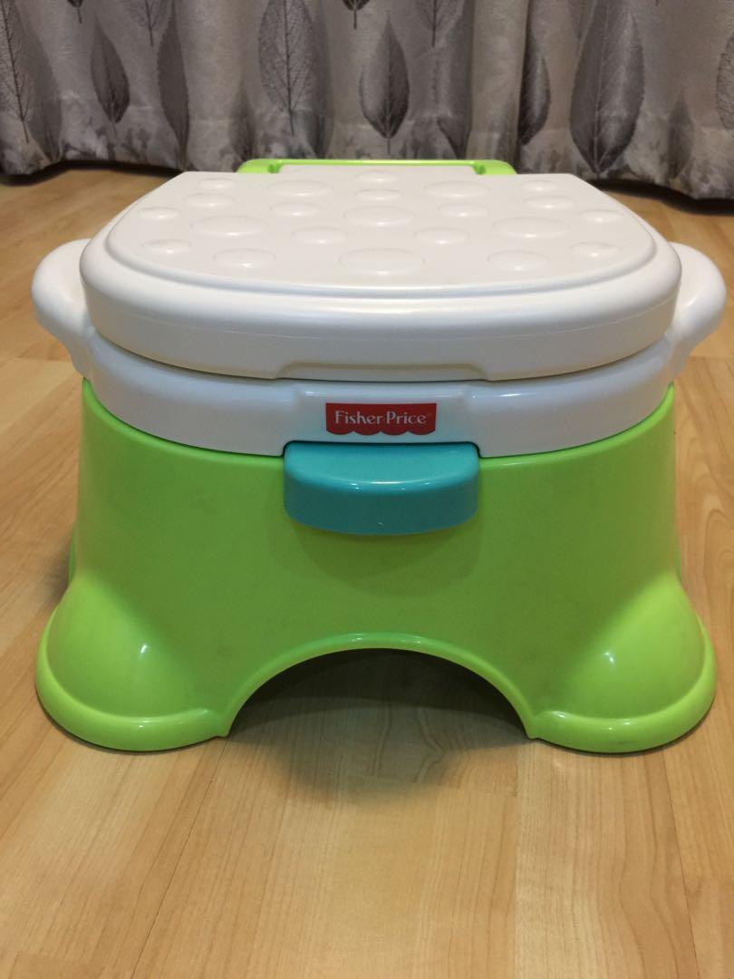 Fisher price Royal Stepstool Potty With Music, Babies & Kids, Infant ...