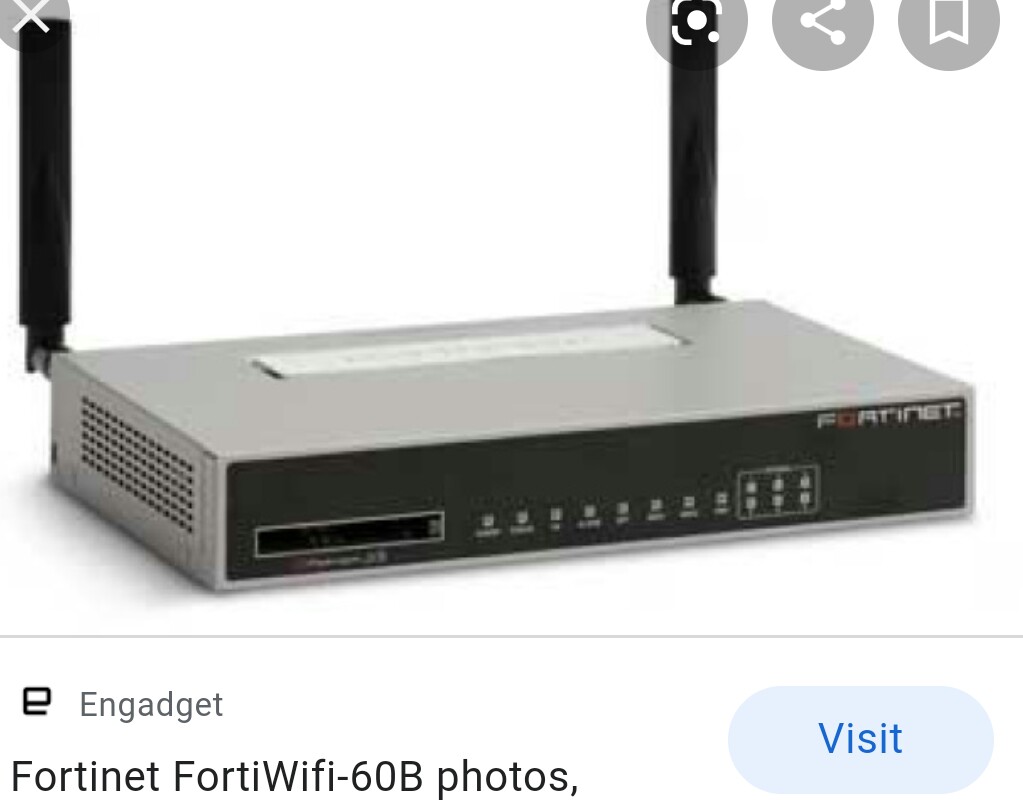 Fortigate 60B Firewall, Computers & Tech, Parts & Accessories ...