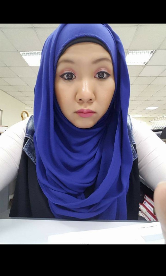 Hoojab hijab pearl daisy amenakhin, Women's Fashion, Muslimah Fashion ...