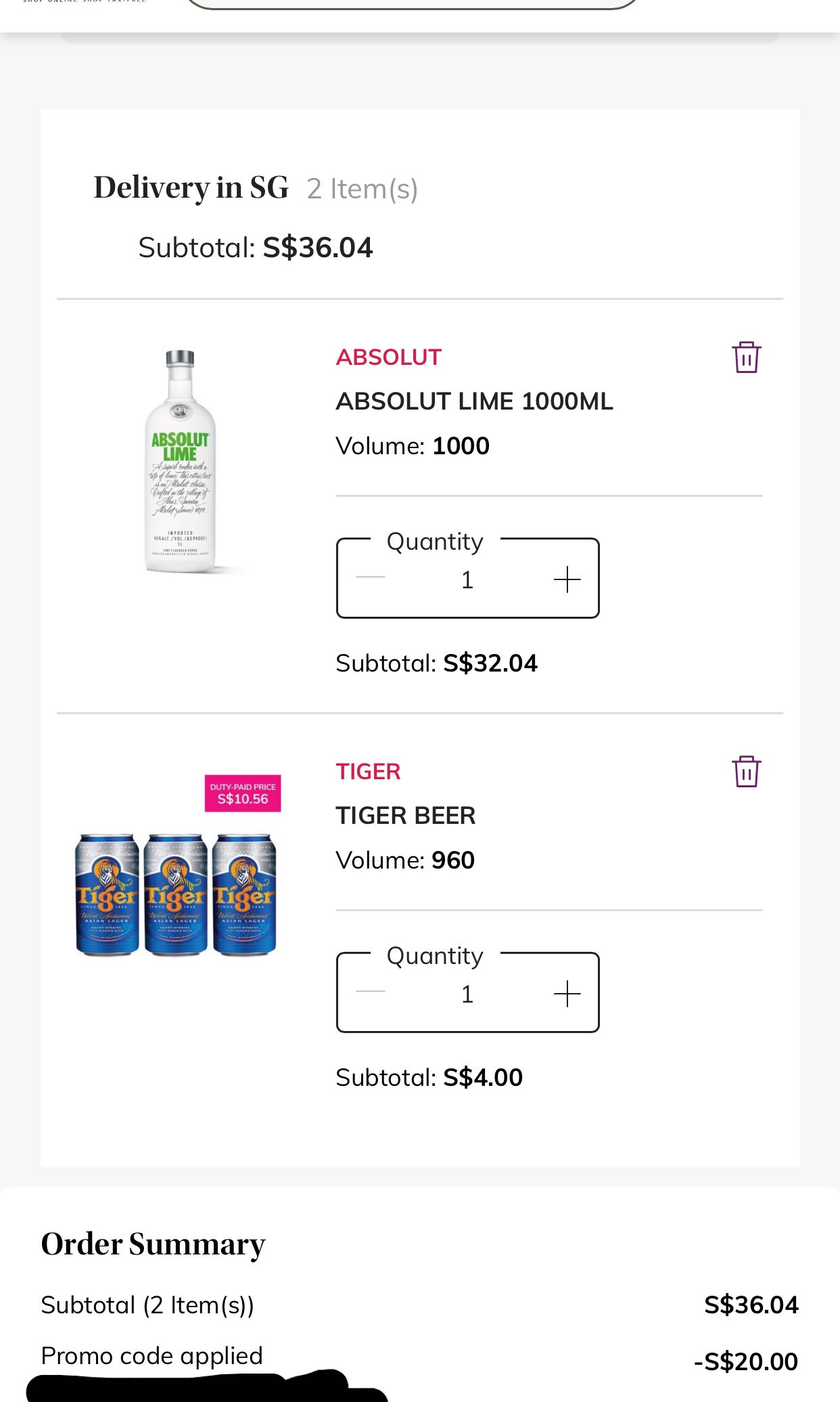 IshopChangi $20 off promo code, Everything Else on Carousell