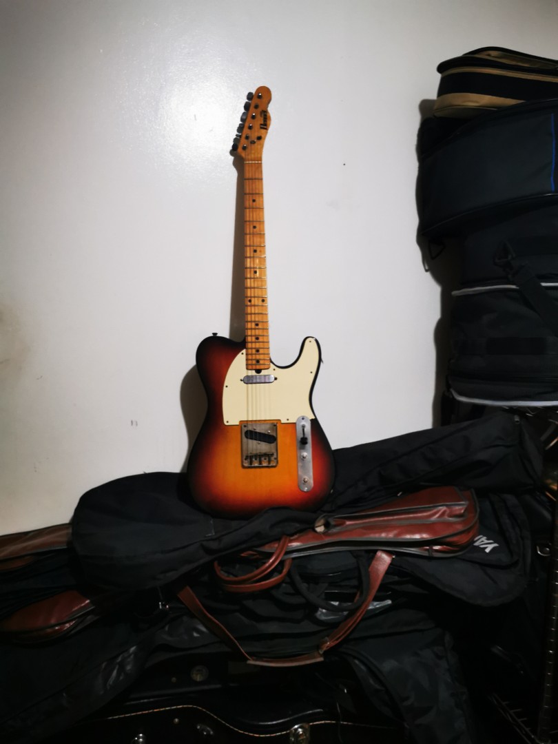 John benneth vintage telecaster electric guitar, Hobbies & Toys, Music ...