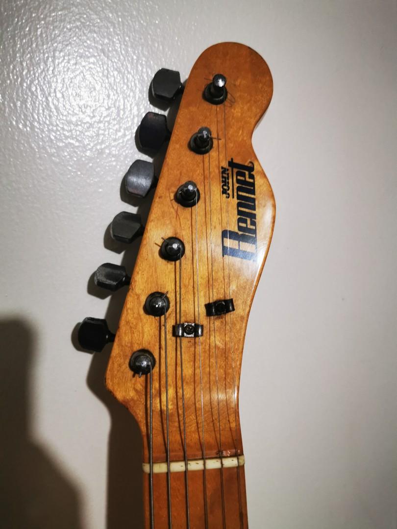 John benneth vintage telecaster electric guitar, Hobbies & Toys, Music ...