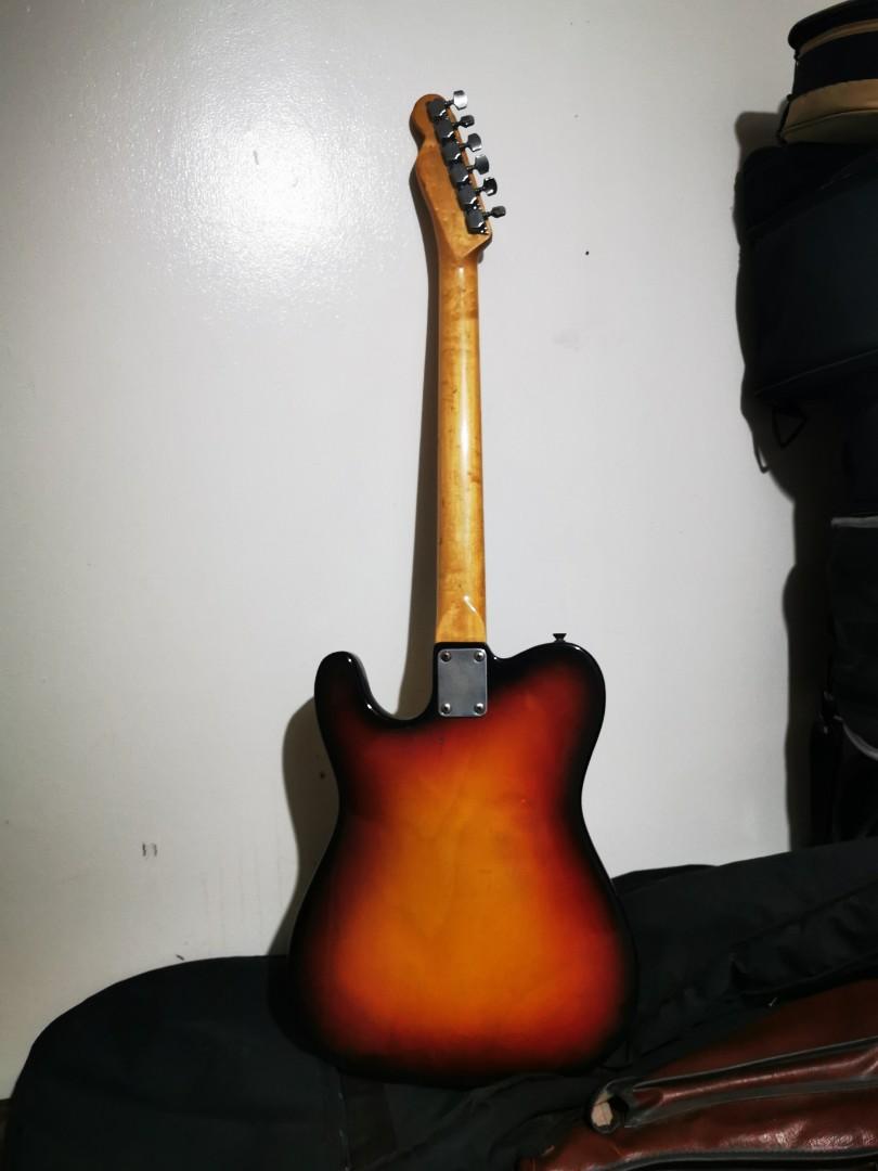 John benneth vintage telecaster electric guitar, Hobbies & Toys, Music ...