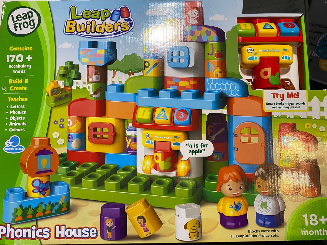 Leap Builders - Phonics House, Hobbies & Toys, Toys & Games on Carousell