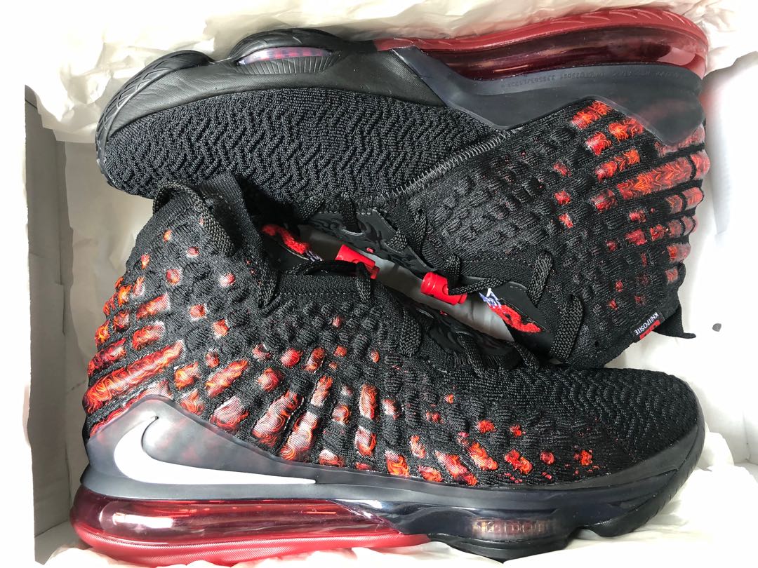 Lebron 17 "Infrared", Men's Fashion, Footwear, Sneakers on Carousell
