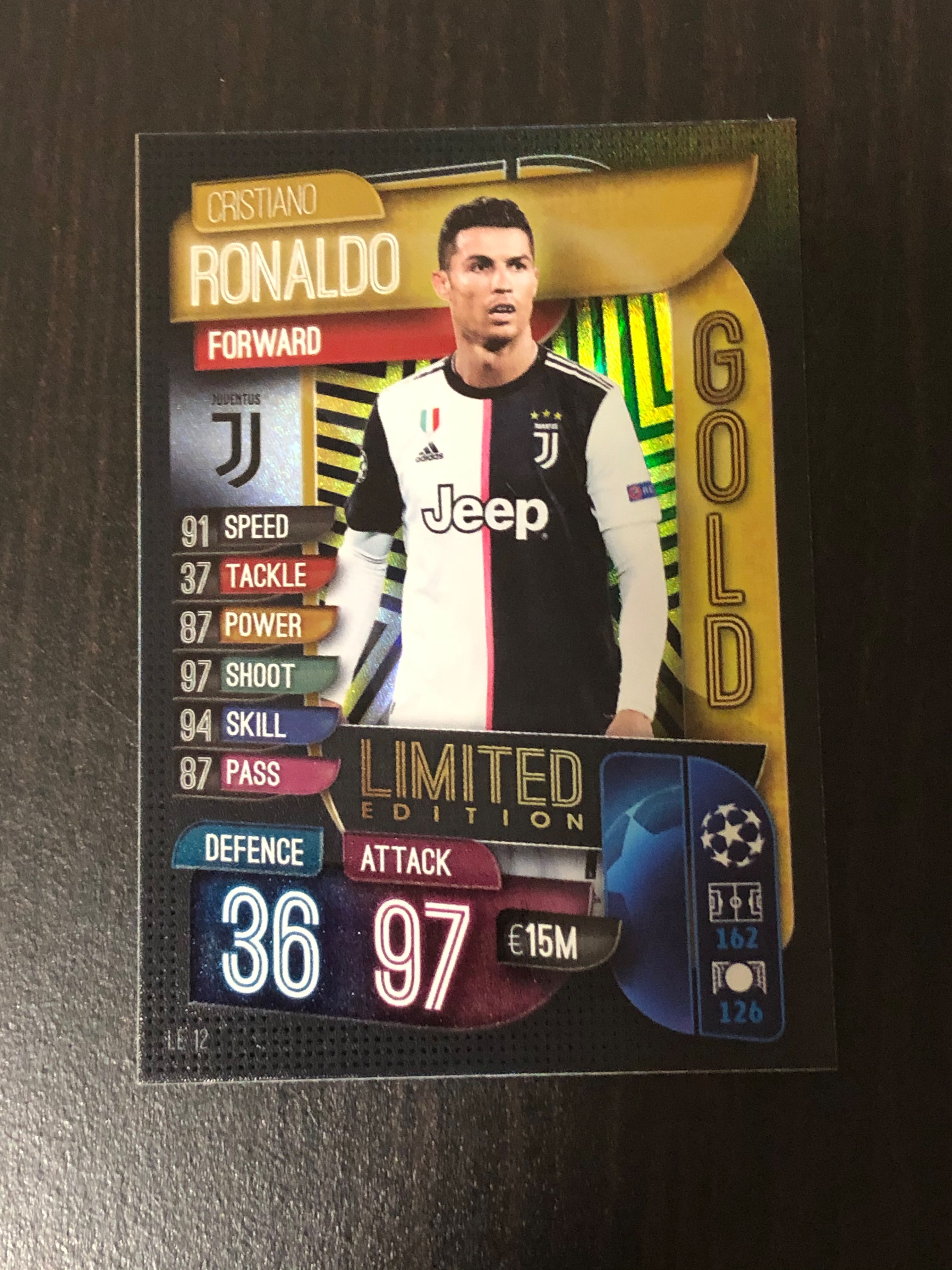 Limited edition Ronaldo Match attax, Toys & Games, Board Games & Cards ...