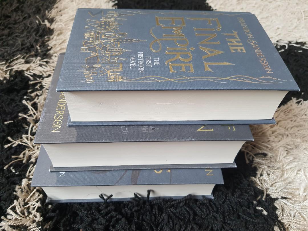 Mistborn Trilogy by Brandon Sanderson - 10th Anniversary Limited ...