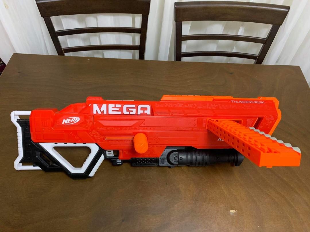 Nerf N-Strike Mega Thunderhawk Toy Gun Blaster, Hobbies & Toys, Toys ...