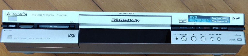 Panasonic DMR-E60 DVD 錄影機, 電視及其他電器 , 電視 & 其他電器, 藍光及播放器 - Carousell
