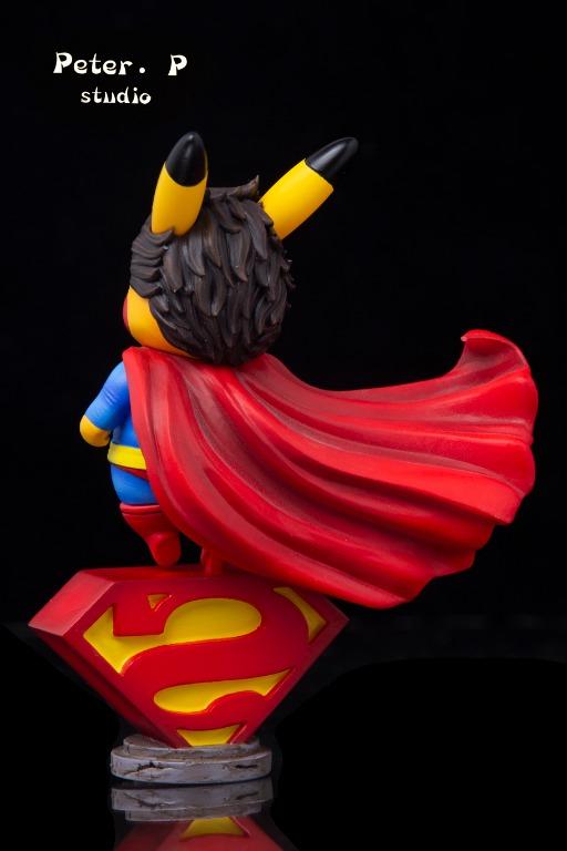 Peter P studio Super Samurai Pikachu & Classic Superman Pikachu ...