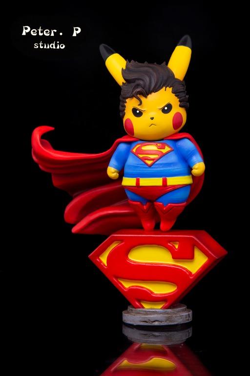 Peter P studio Super Samurai Pikachu & Classic Superman Pikachu ...