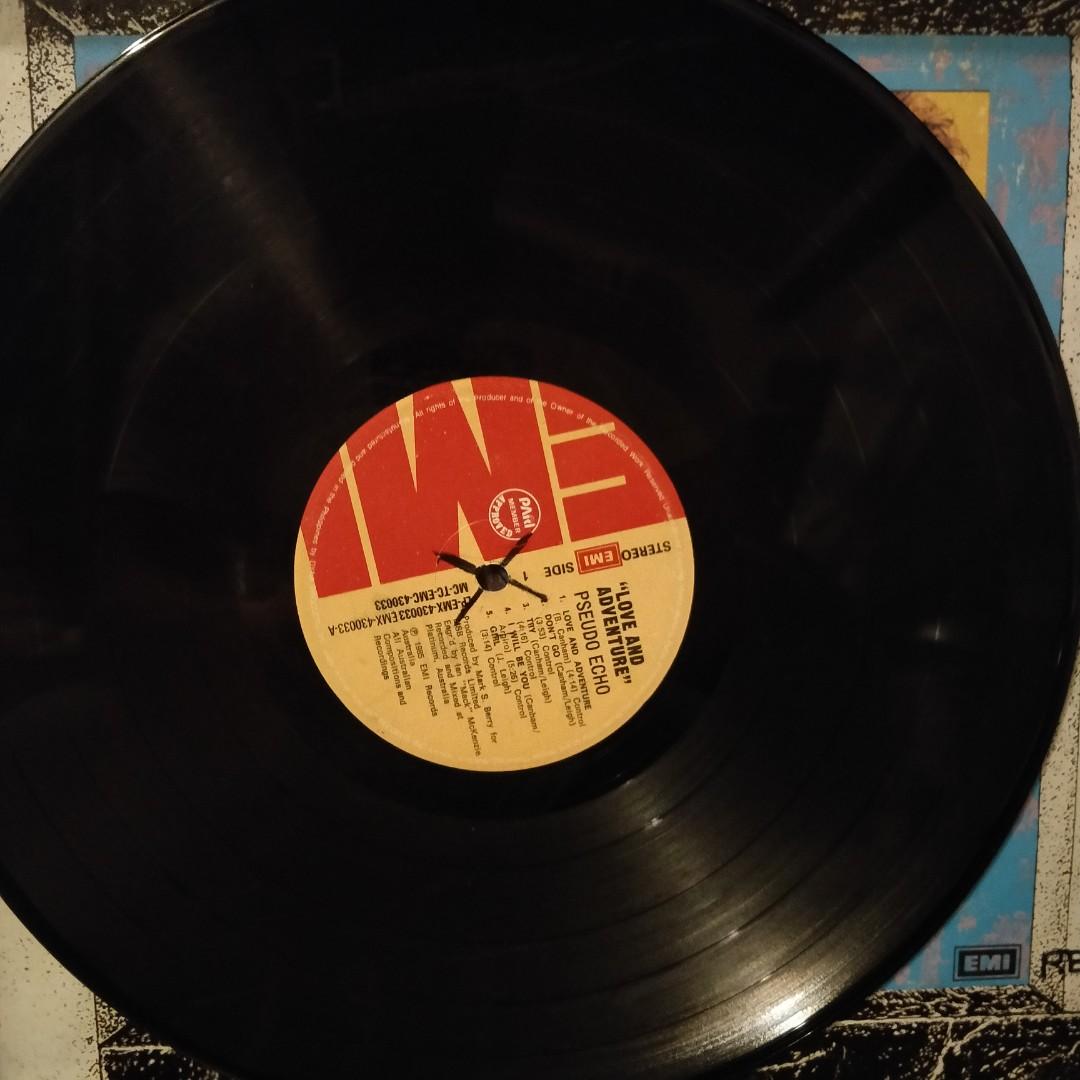 Pseudo Echo Love an Adventure vinyl lp plaka, Hobbies & Toys, Music ...