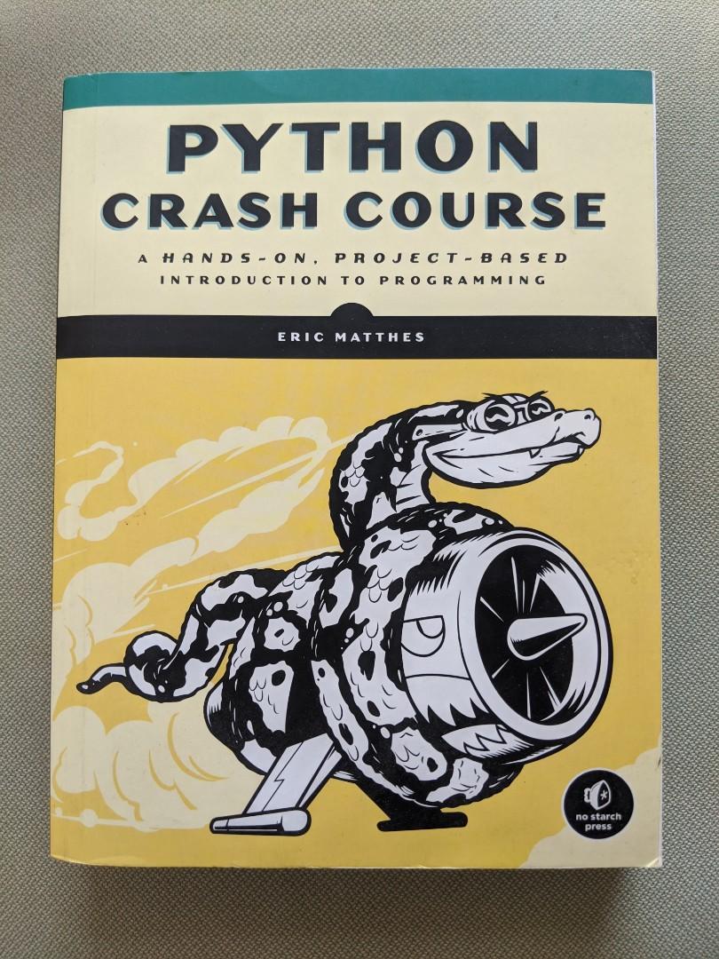 Python Crash Course Book, Hobbies & Toys, Books & Magazines, Assessment ...