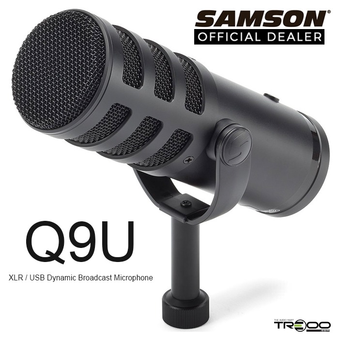 [Official] Samson Q9U Cardioid Dynamic USB/XLR Microphone, Audio ...