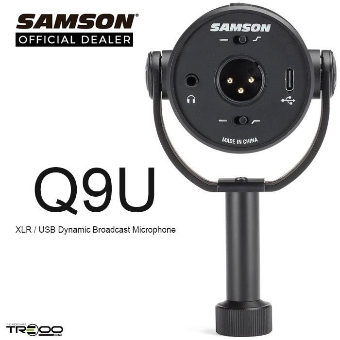 [Official] Samson Q9U Cardioid Dynamic USB/XLR Microphone, Audio ...