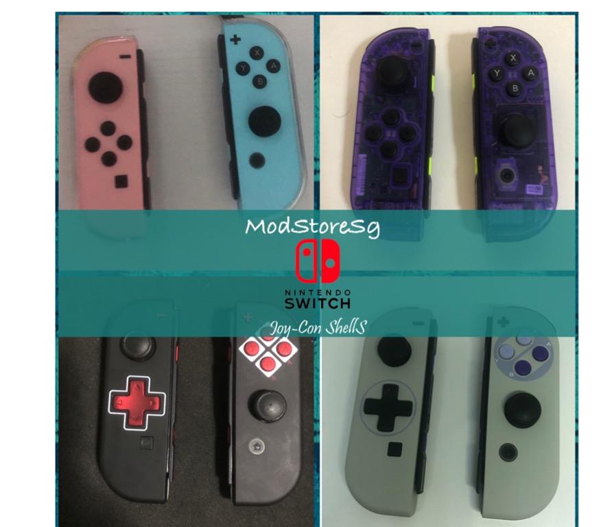 switch joy con shell *mod*, Video Gaming, Video Game Consoles, Nintendo ...