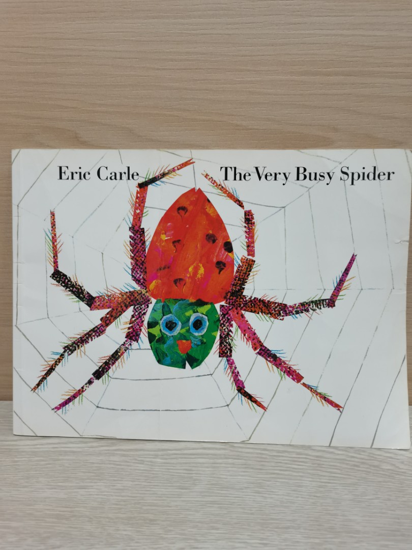 The very busy spider - Eric Carle, Hobbies & Toys, Books & Magazines ...
