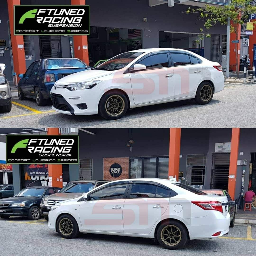 Toyota Vios NCP150 NCP151 Yaris FTuned Racing CLS Sport Lowered Spring ...