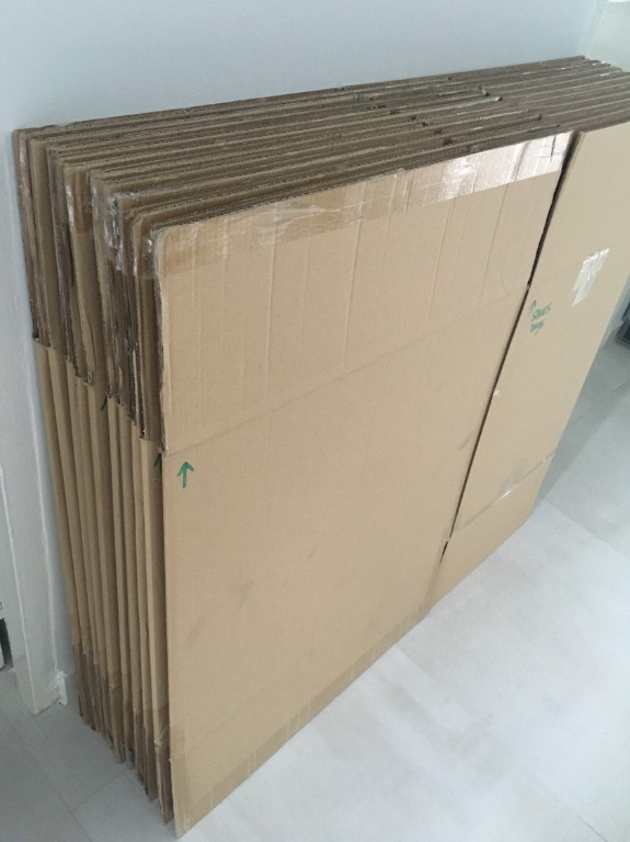 Used Double-walled Carton Boxes for Moving, Everything Else on Carousell