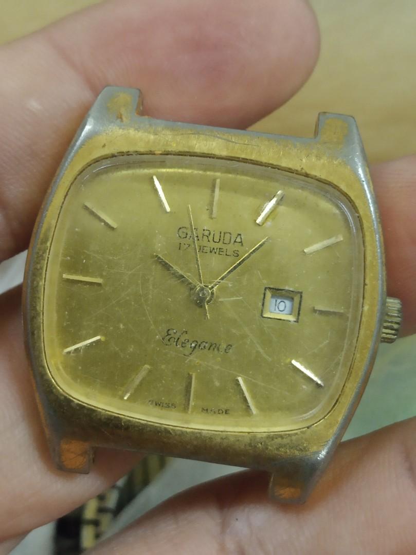Vintage Garuda manual wind watch, Men's Fashion, Watches & Accessories ...