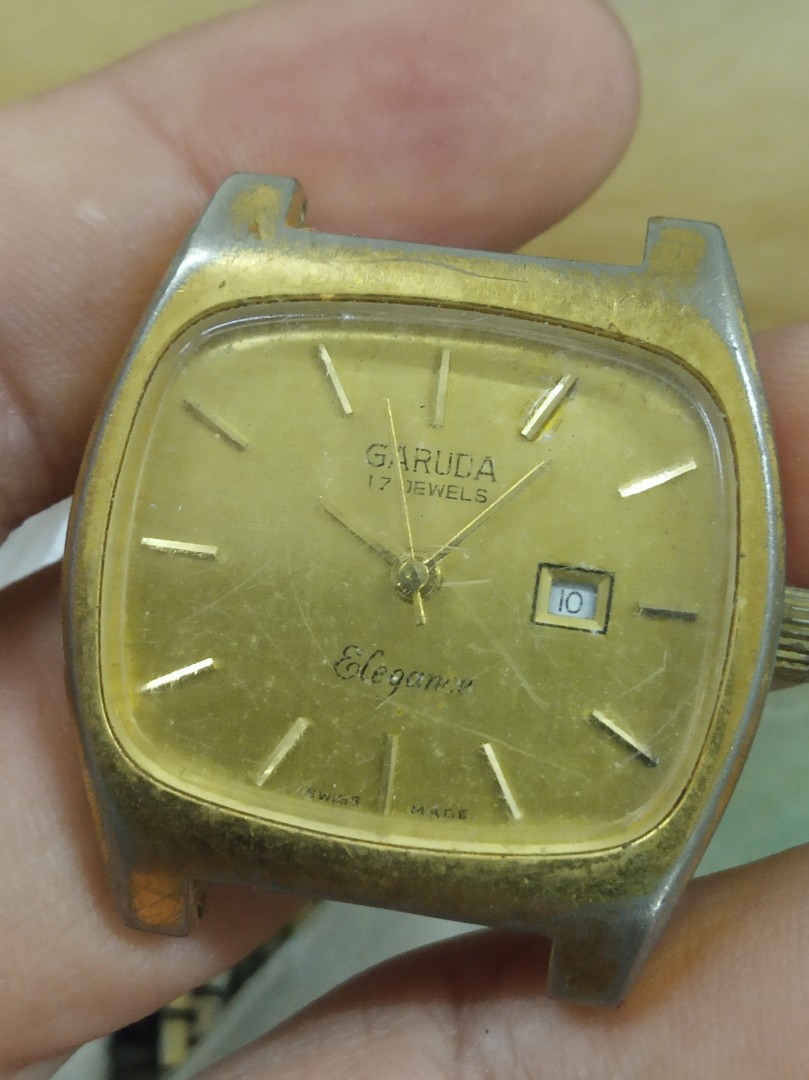 Vintage Garuda manual wind watch, Men's Fashion, Watches & Accessories ...