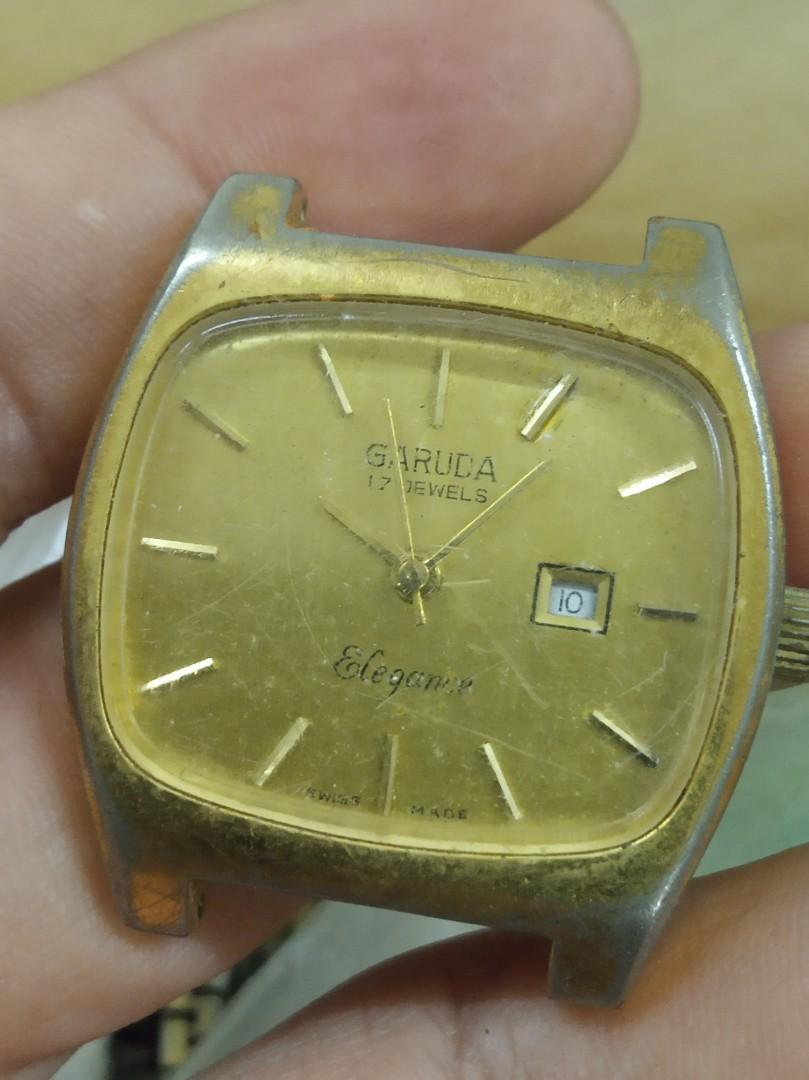 Vintage Garuda manual wind watch, Men's Fashion, Watches & Accessories ...