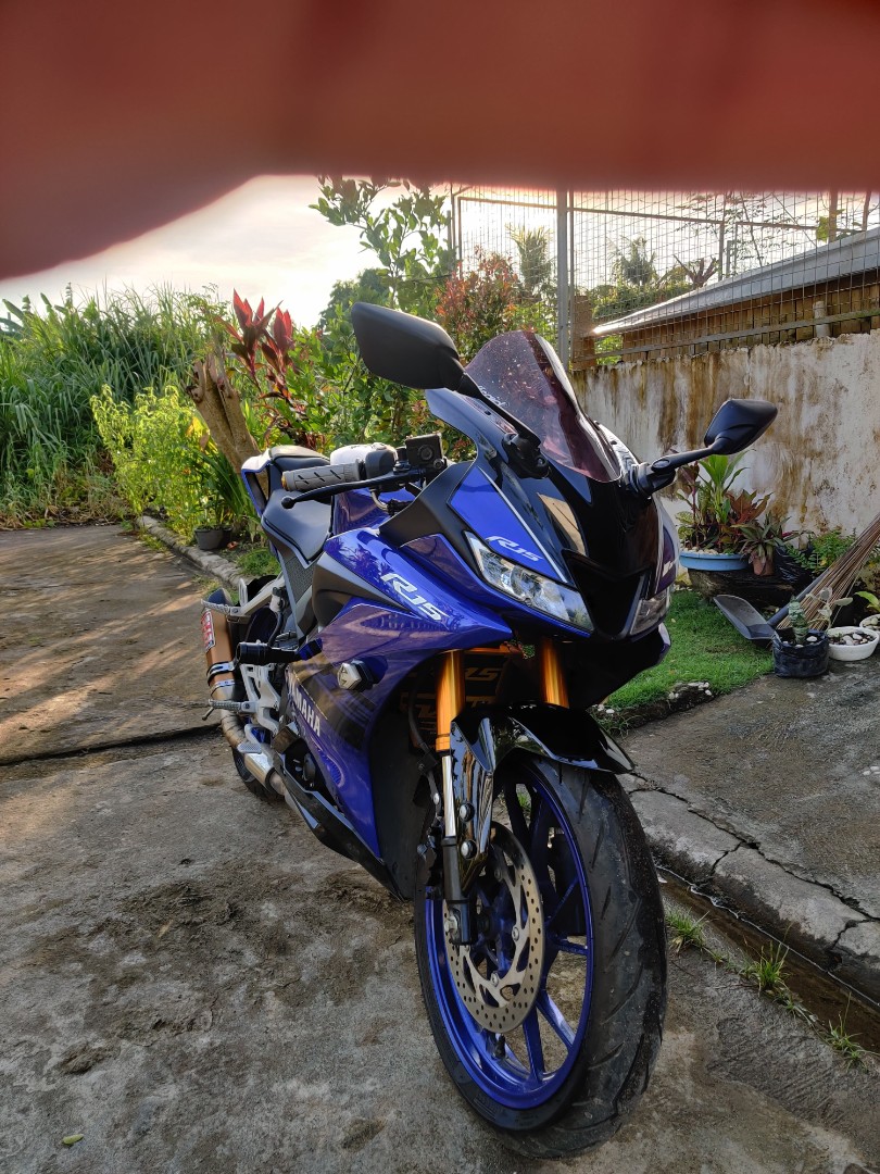 Yamaha R15 v3, Motorbikes, Motorbikes for Sale on Carousell