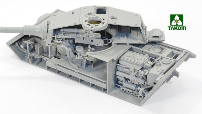 1/35 #2047S Takom German King Tiger Sd Kfz 182 Henschel Turret /w ...