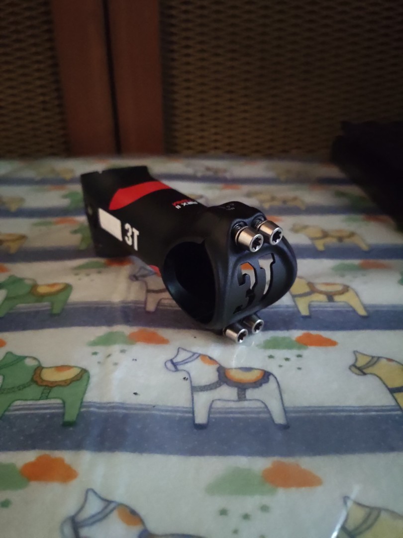 3t ARX II TEAM stem 80mm +/-17, Sports Equipment, Bicycles & Parts, Parts & Accessories on Carousell
