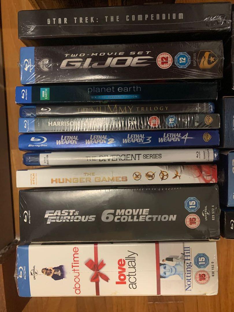 4K UHD Blu-ray Movies Box Sets, Hobbies & Toys, Music & Media, CDs ...