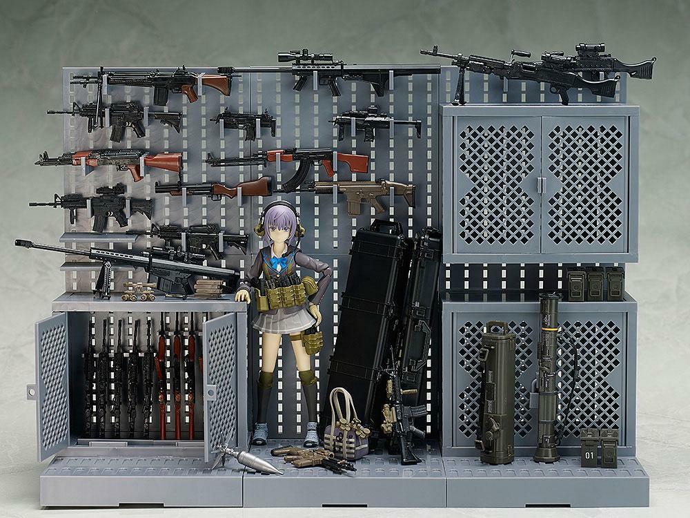 絕版, 日版, tomytec little armory gun rack (A) , 1/12 scale military series ...