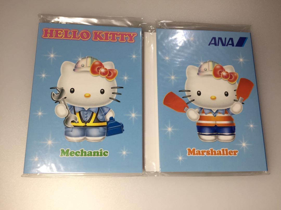 ANA Sanrio Hello Kitty Limited Edition Post It Pad Bought from Japan ...