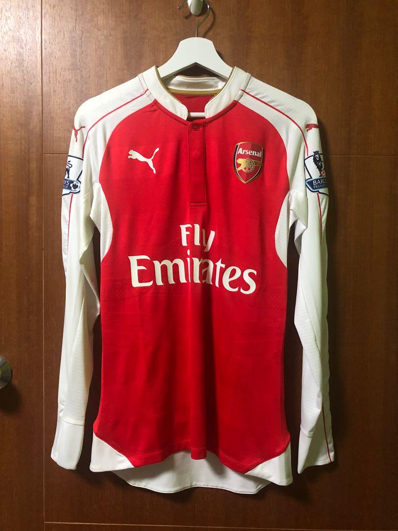Arsenal Original 15/16 Home Kitroom Player Issue (Complete Set Premier ...