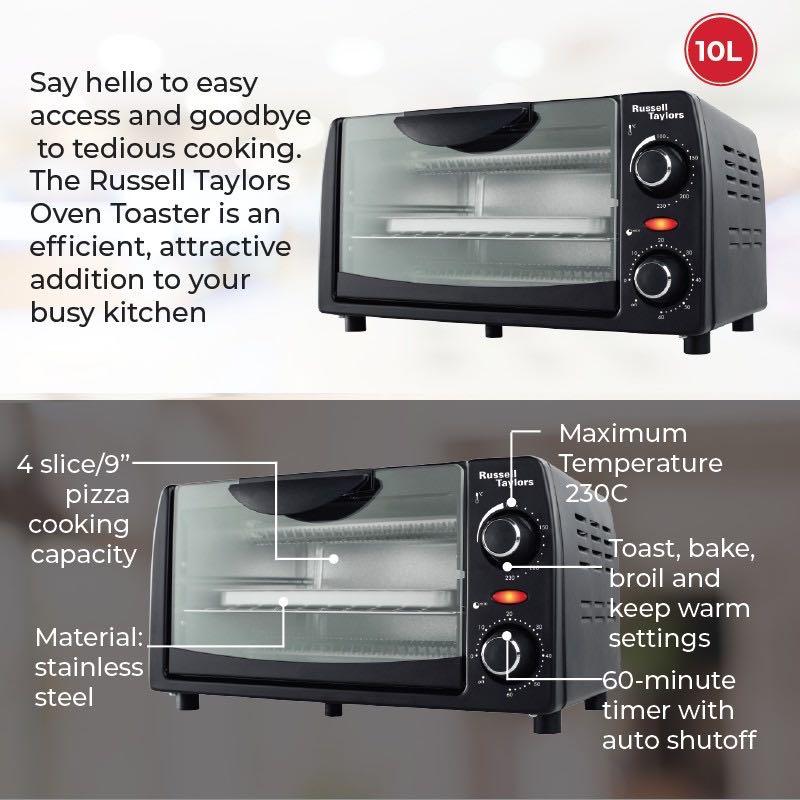 BN Russell Taylors 10L Oven Toaster OT-10, TV & Home Appliances ...