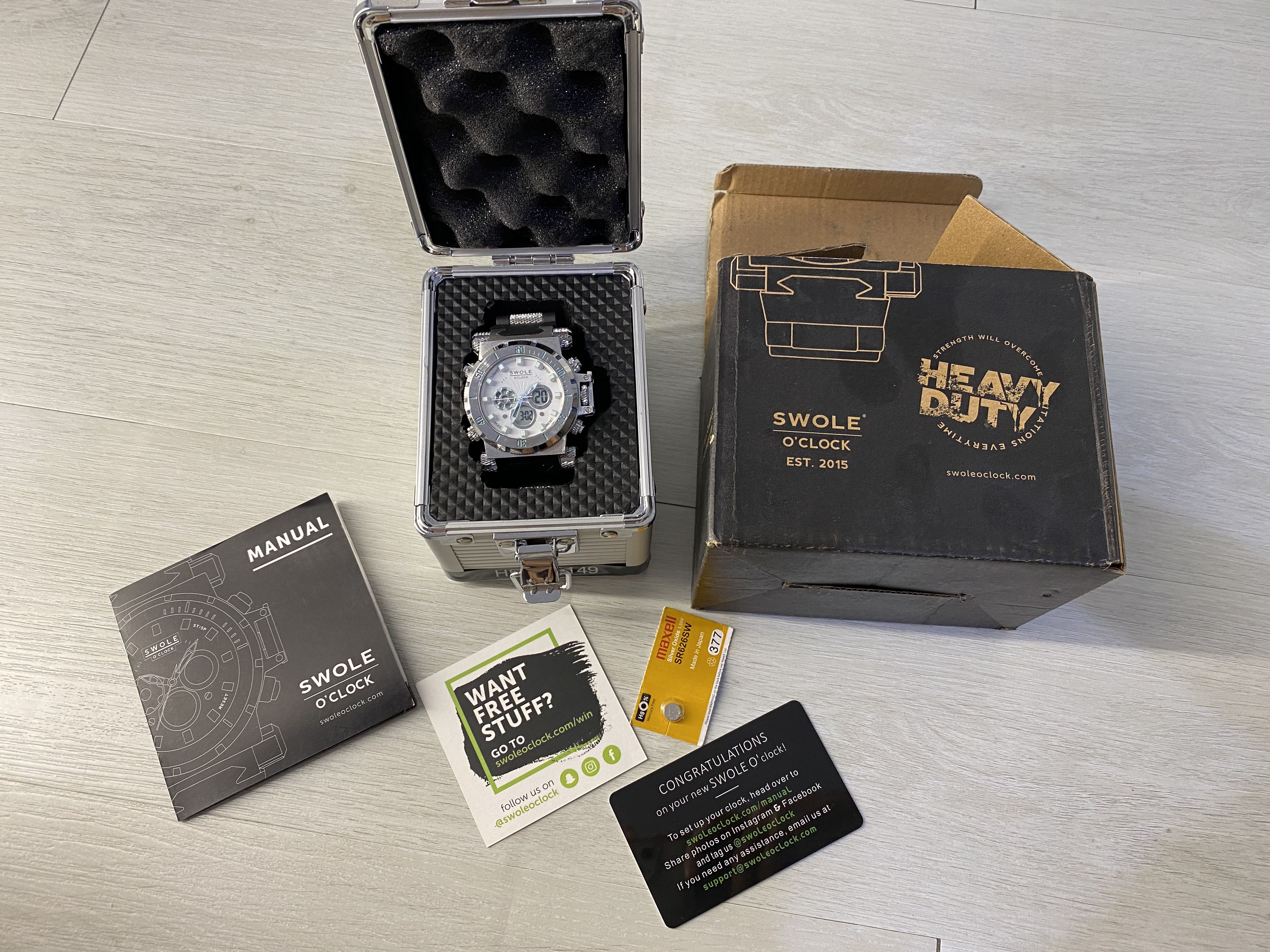 BNIB Swole Watch s force, Luxury, Watches on Carousell