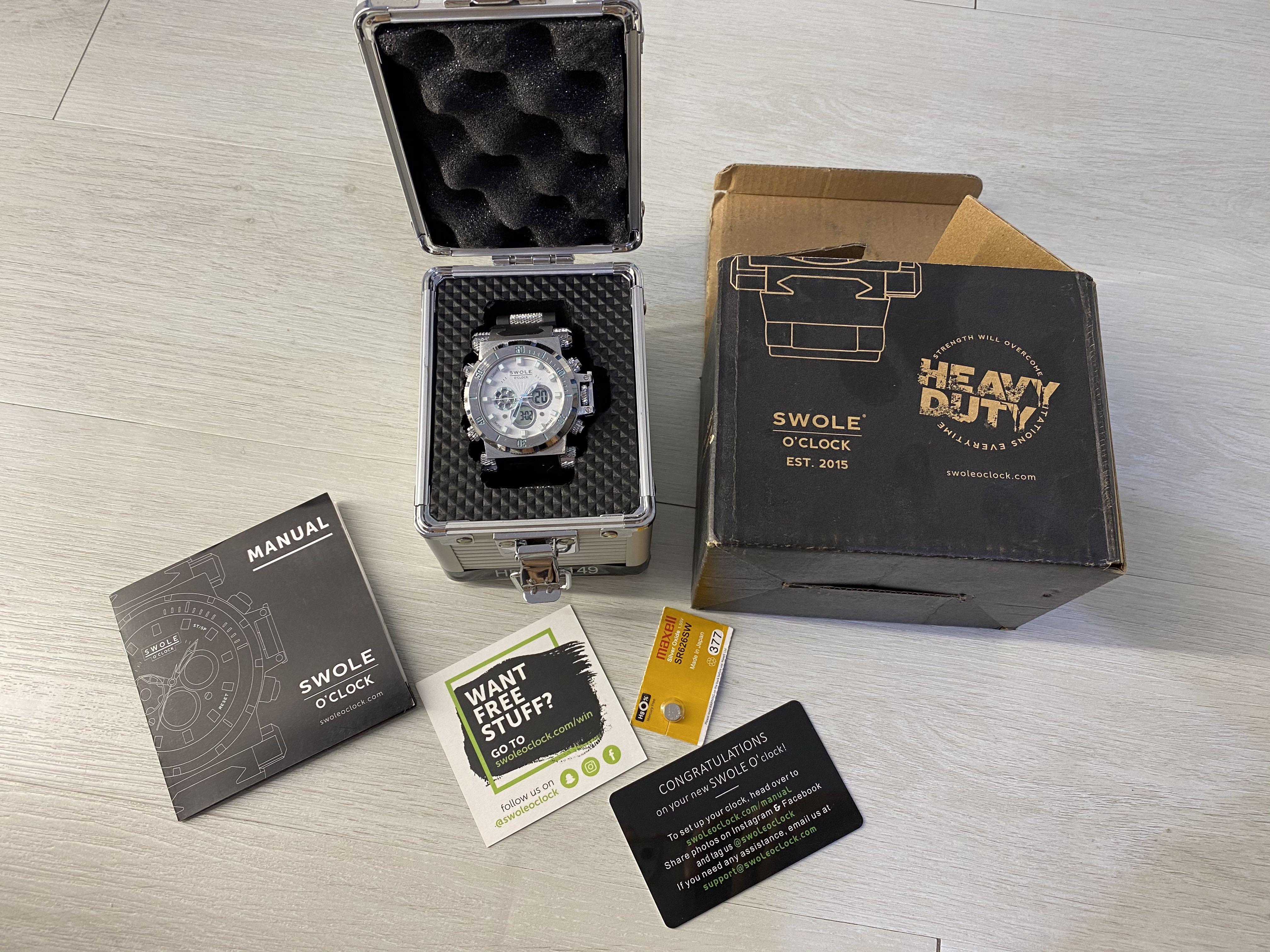 BNIB Swole Watch s force, Luxury, Watches on Carousell
