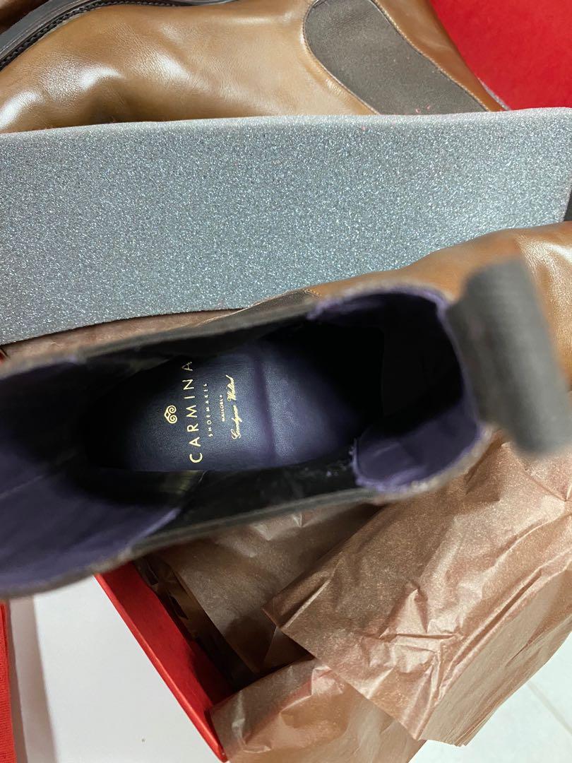 CARMINA CHELSEA BOOTS 80186 INCA, Men's Fashion, Footwear, Dress Shoes ...