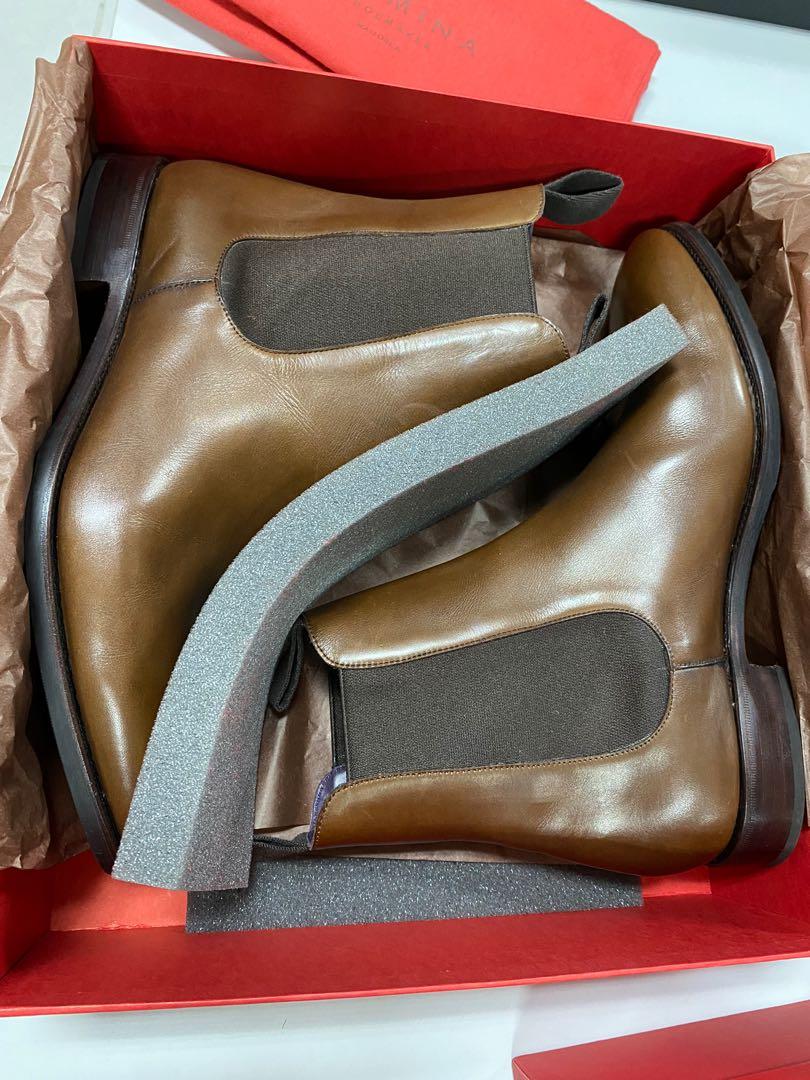 CARMINA CHELSEA BOOTS 80186 INCA, Men's Fashion, Footwear, Dress Shoes ...