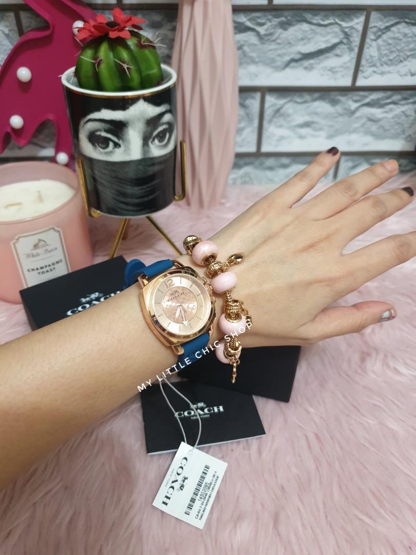 Coach mini boyfriend signature watch, Women's Fashion, Watches ...