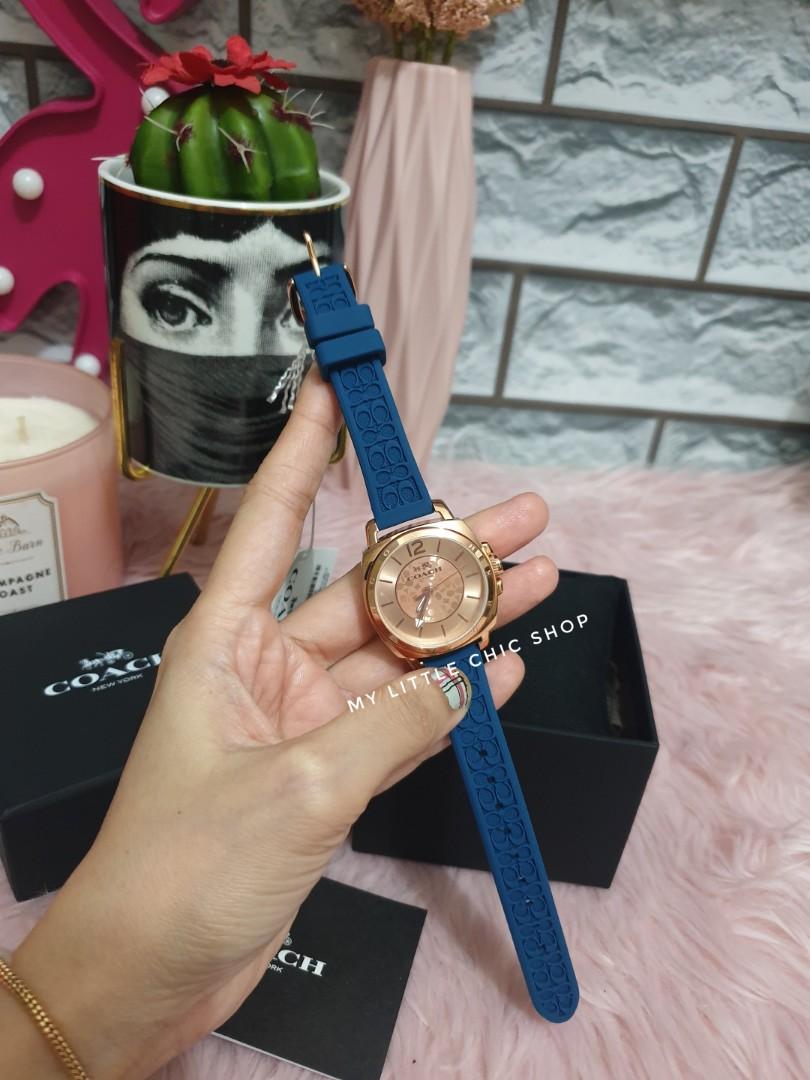 Coach mini boyfriend signature watch, Women's Fashion, Watches ...