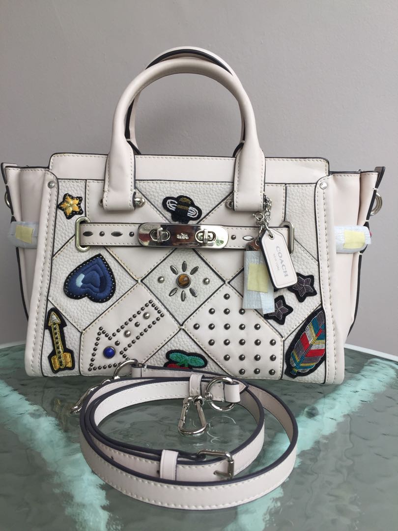 Coach swagger 27 patchwork, Barang Mewah, Tas & Dompet di Carousell