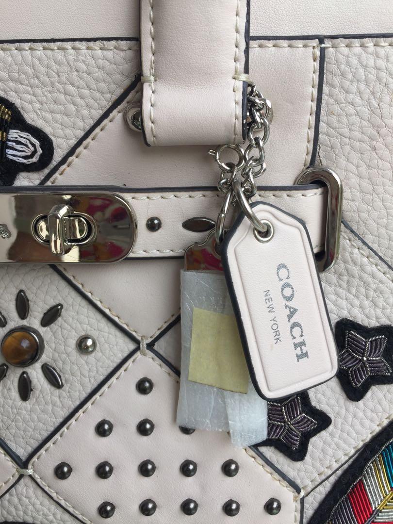 Coach swagger 27 patchwork, Barang Mewah, Tas & Dompet di Carousell