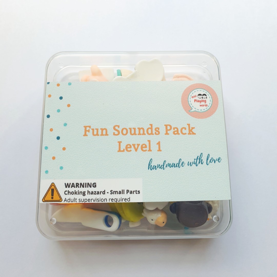 Fun Sounds Pack Level 1 (teach, therapy, learn, play, language ...