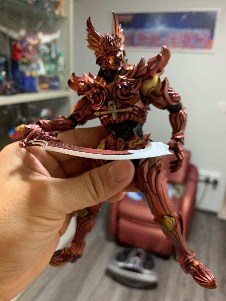 Garo: Zen the Flame Sword Knight, Hobbies & Toys, Toys & Games on Carousell
