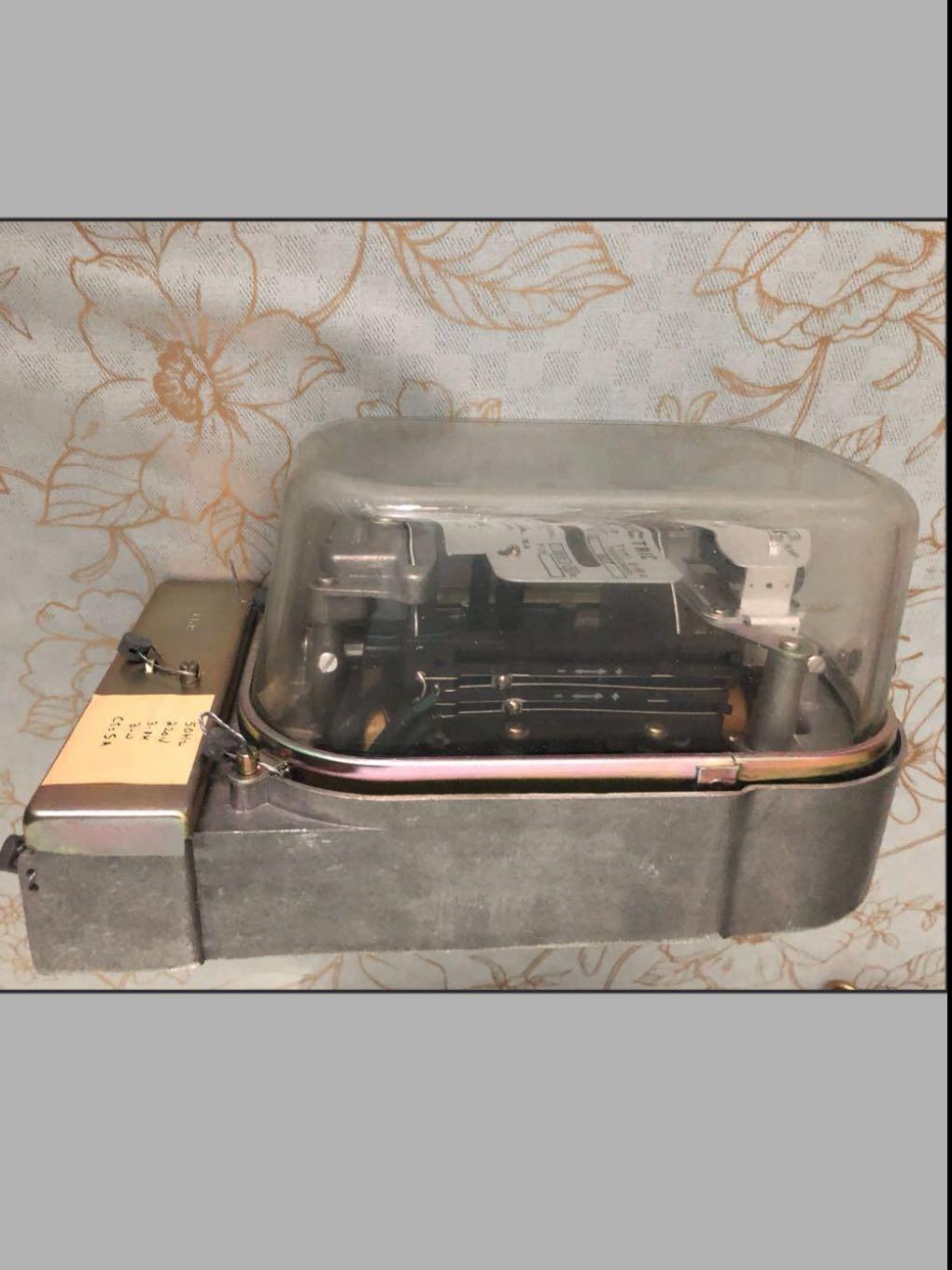 General Electric electricity meter, Vintage & Collectibles, Vintage ...
