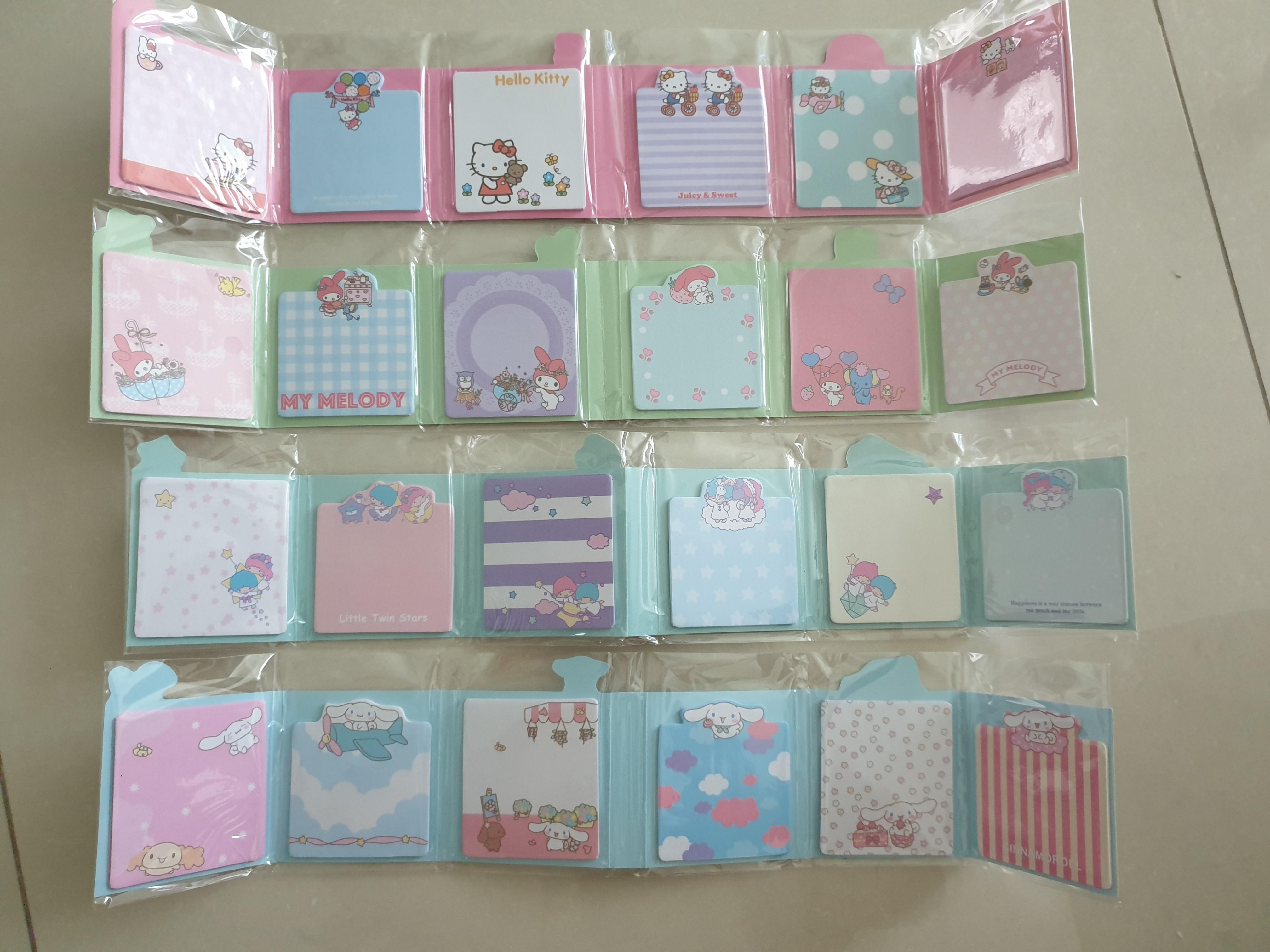 Hello Kitty Post It, Books & Stationery, Stationery on Carousell